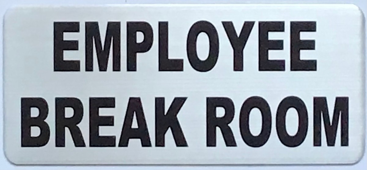 On Break Office Signs