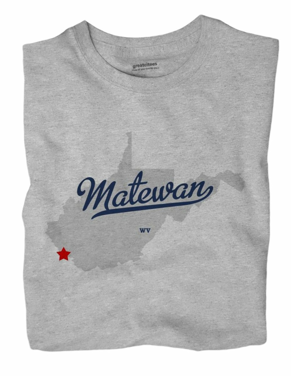 Virginia In The United States Map Of Matewan