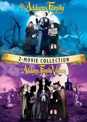 New: ADDAMS FAMILY 2 MOVIE COLLECTION, DVD (Addams Family + Addams ...