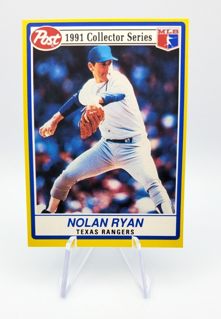 1991 Post Collector's Series Nolan Ryan #17 | eBay