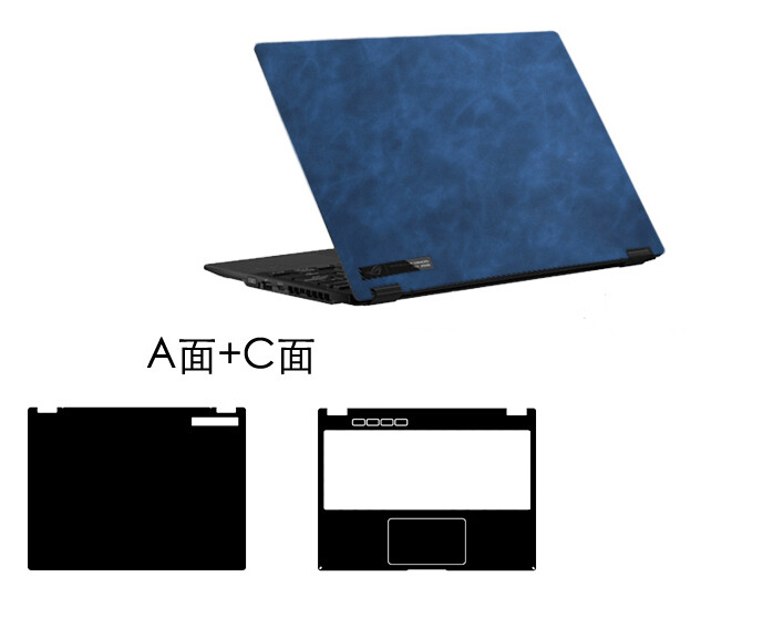 Leather Sticker Skin Cover for Asus ROG Zephyrus G14 GA401 2021-2024 ...