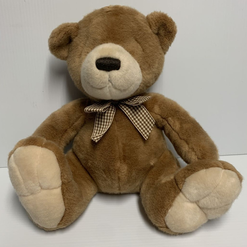 Vintage Russ Teddy Bears Chaucer and Dakota the Fishing Bear | eBay