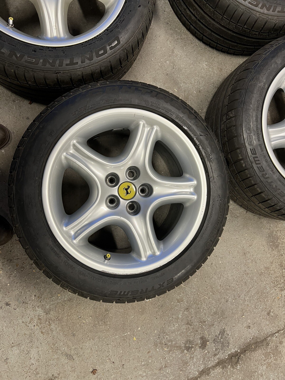 Ferrari 456 alloy wheels Speedline SL749 255/45/17 285/40/17 ...