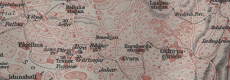 SKANSEN OPEN-AIR MUSEUM. Topo-map. Stockholm, Sweden karta. BAEDEKER ...