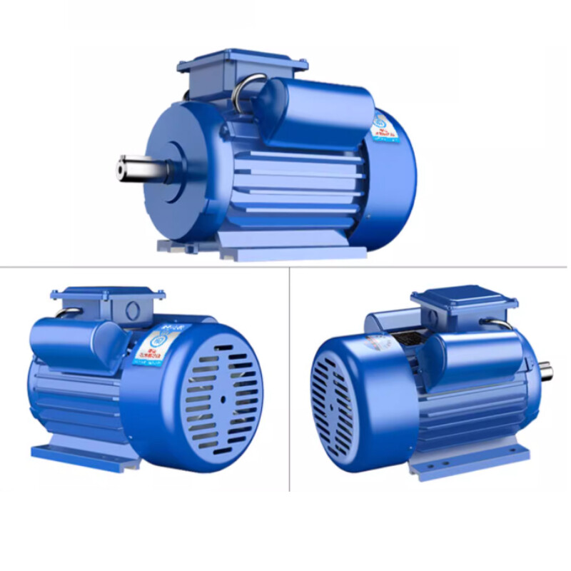4HP Electric Motor All Copper Motor Industrial Single Phase 24mm Axis ...