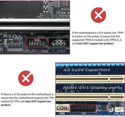 TPM2.0 SPI 2.0 Module for GC-TPM2.0 SPI 2.0 (12Pin) GIgabyte SLB9670 | eBay