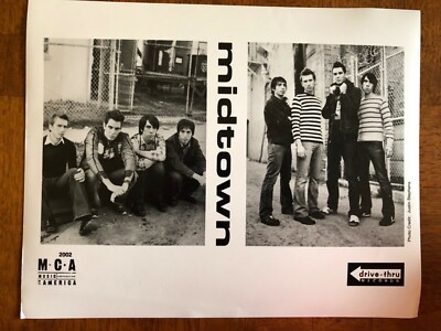 Midtown a Pop Punk Band 10x8 Press Photo #2 | eBay