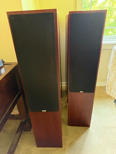 Two (2) B&W, Bowers & Wilkins CM4, CM 4 Floor Standing Speakers with ...