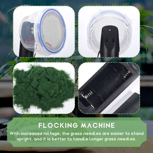 Miniature Landscape Model Material Flocking Static Grass Applicator8867 ...