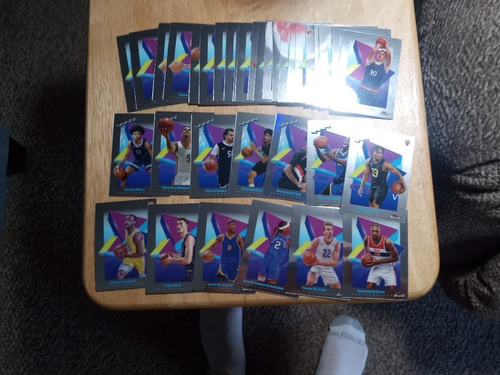 46 CARD LOT 2024-25 Topps Finest Basketball BASE + UNCOMMON BASE ...