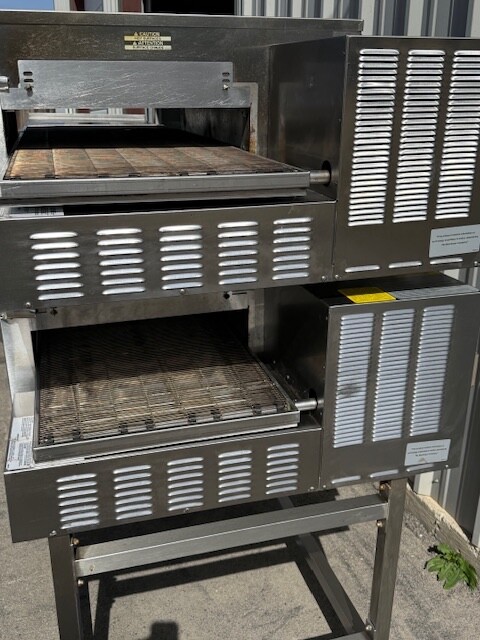 Lincoln Double Stack Conveyor/ Pizza Ovens 1116 Impinger Nat. Gas ...
