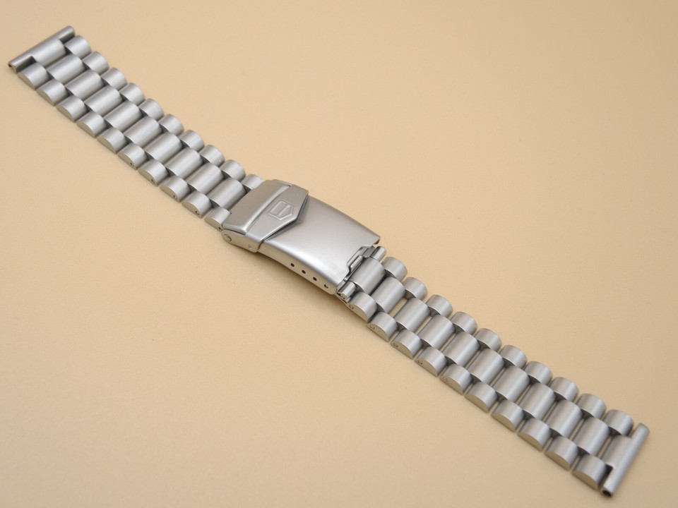 NEW 18MM STAINLESS BRACELET SOLID LINKS TAG HEUER F1 CHRONO CA1210-1215 ...