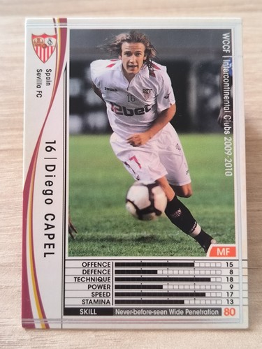 Panini 2009-10 - C192 WCCF Base - Sevilla FC - Diego Capel - 343/384 | eBay