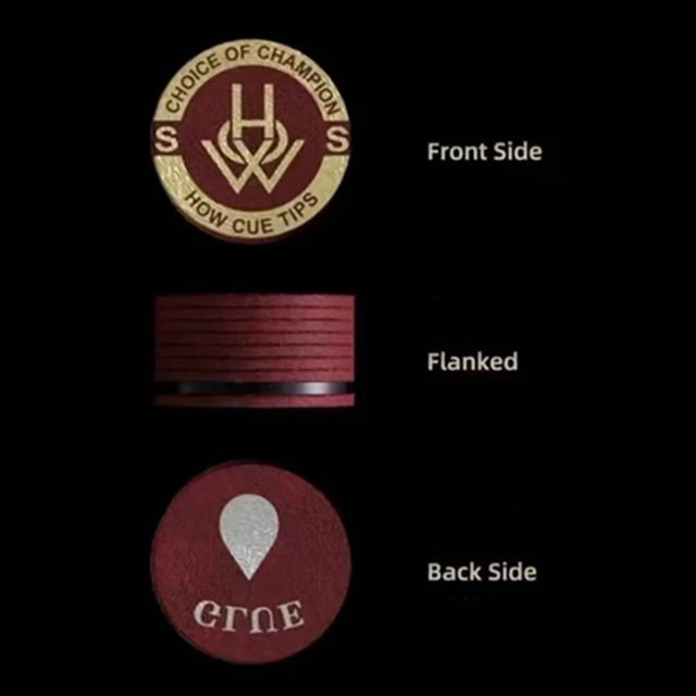 HOW TITAN POOL CUE TIP MEDIUM BEWARE OF COPYCATS NEW SHIPS FREE ...
