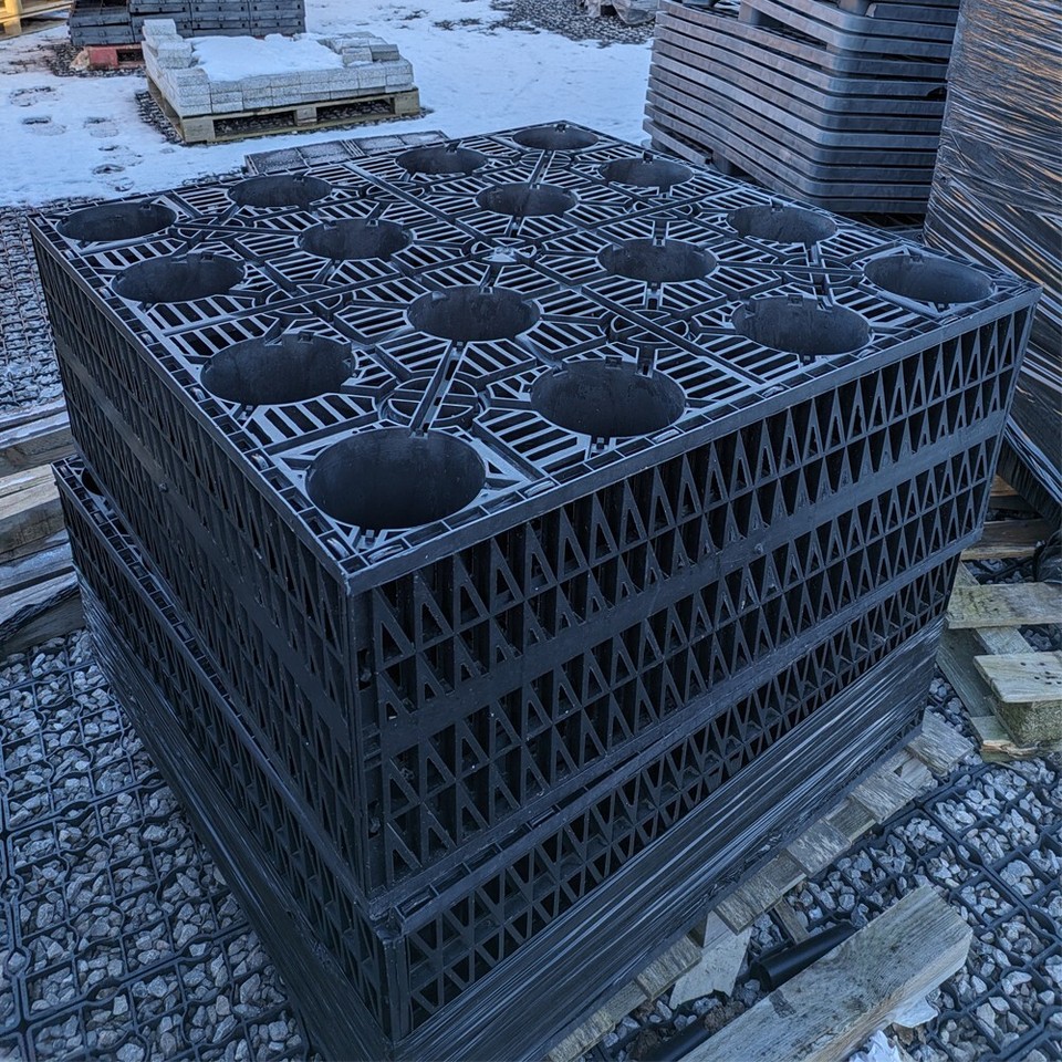 SOAKAWAY CRATE 400L Flood Storm Water Rain Suds Drainage Tank 100 x 100 ...