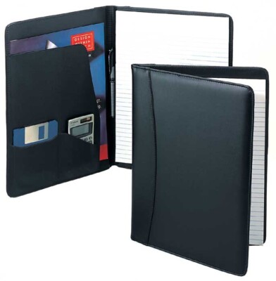 Portfolio Business Folder Padfolio A4 Writing Pad Document Organizer ...
