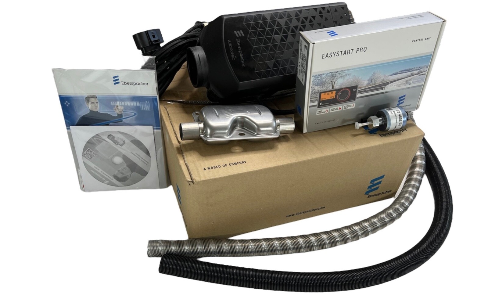Eberspacher Espar S2 D2 L DIESEL bunk heater kit with easy start pro ...