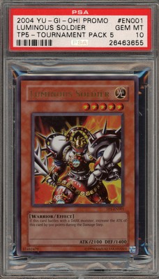 Yu-Gi-Oh! Luminous Soldier Tournament Pk. 5 Ultra Rare Promo TP5-EN001 ...