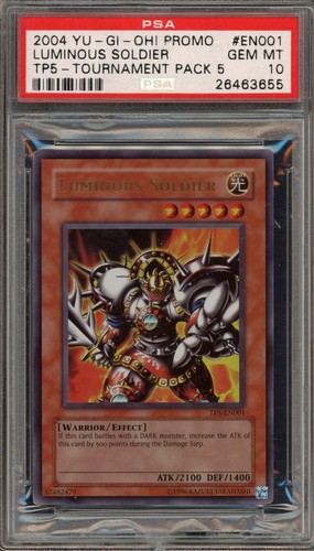 Yu-Gi-Oh! Luminous Soldier Tournament Pk. 5 Ultra Rare Promo TP5-EN001 ...
