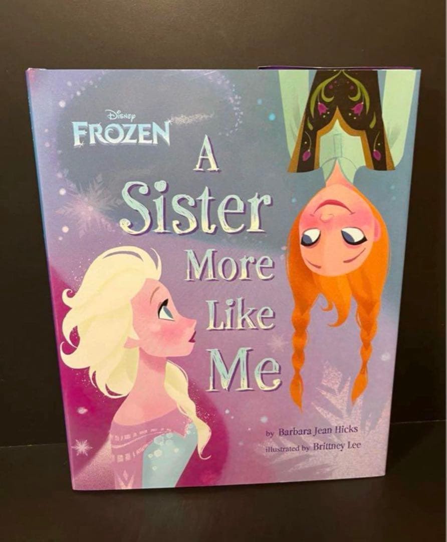 Disney Frozen English Picture Book Elsa Anna Kids Children's ...