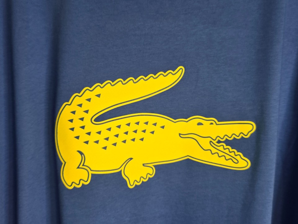 Lacoste men's t-shirt size XXXL blue fancy trendy modern | eBay