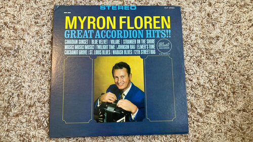 MYRON FLOREN GREAT ACCORDION HITS - LP Vinyl VG+ | eBay