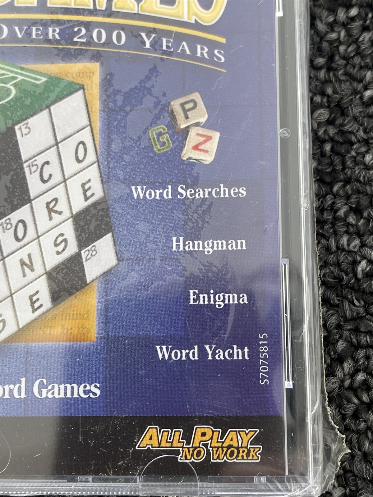 Hoyle Word Games 1999 PC CD Software Still Sealed 8 Popular Word Games ...