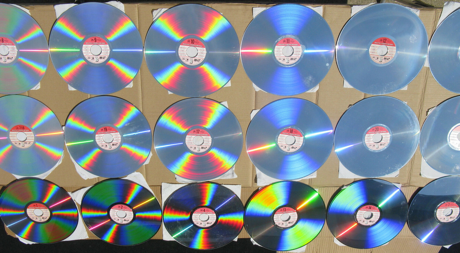 (66) Japanese? Karaoke Laserdisc LPC 12" 1584 Songs Vintage Laser Discs ...