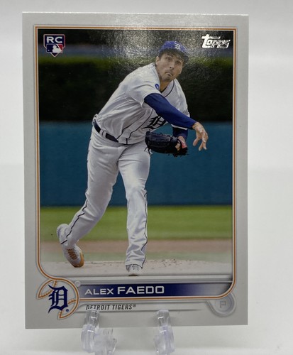 Alex Faedo 2022 Topps Update Baseball RC #US64 Rookie Card Detroit ...