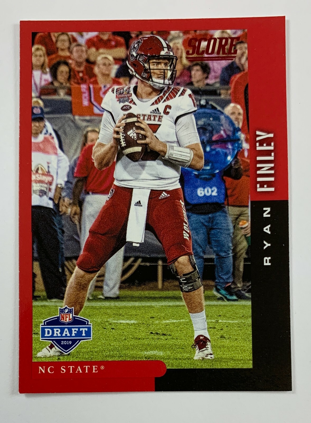 2019 Panini Score #DFT-29 Ryan Finley NFL Draft Card MC1 | eBay