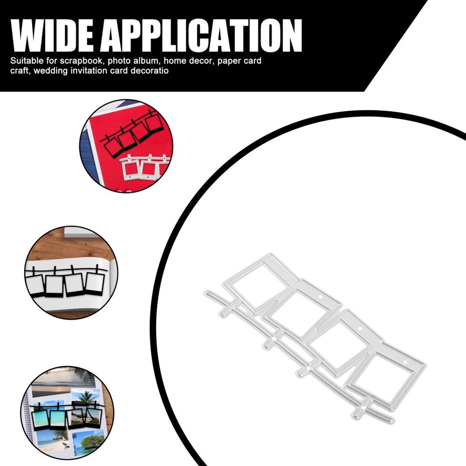 Embossing Paper Dies Album Craft Cuts Carbon Steel Stencils Template ...