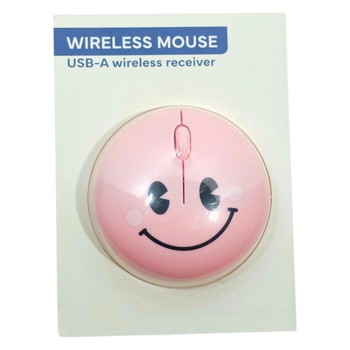 Wireless Mouse Computer Target USB-A Bullseye's Vivitar Smiley Face ...