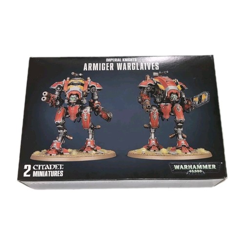 Games Workshop Warhammer 40k Imperial Knights Armiger Warglaives ...