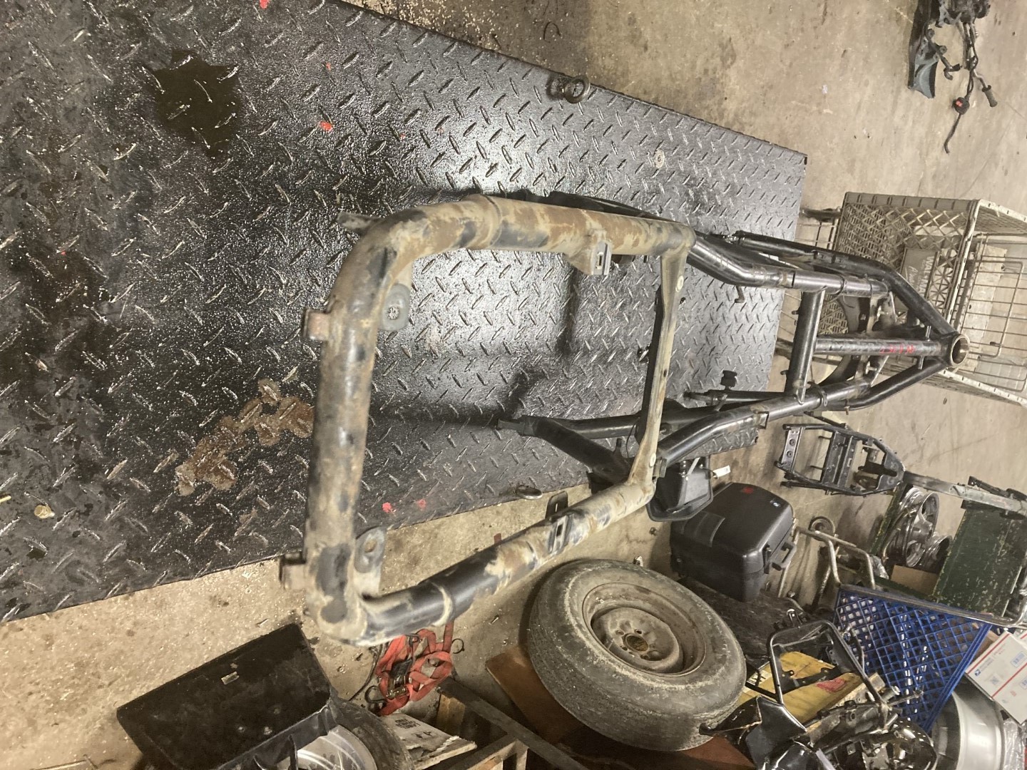 86 BMW K 75 K75 C T K75CT frame chassis | eBay