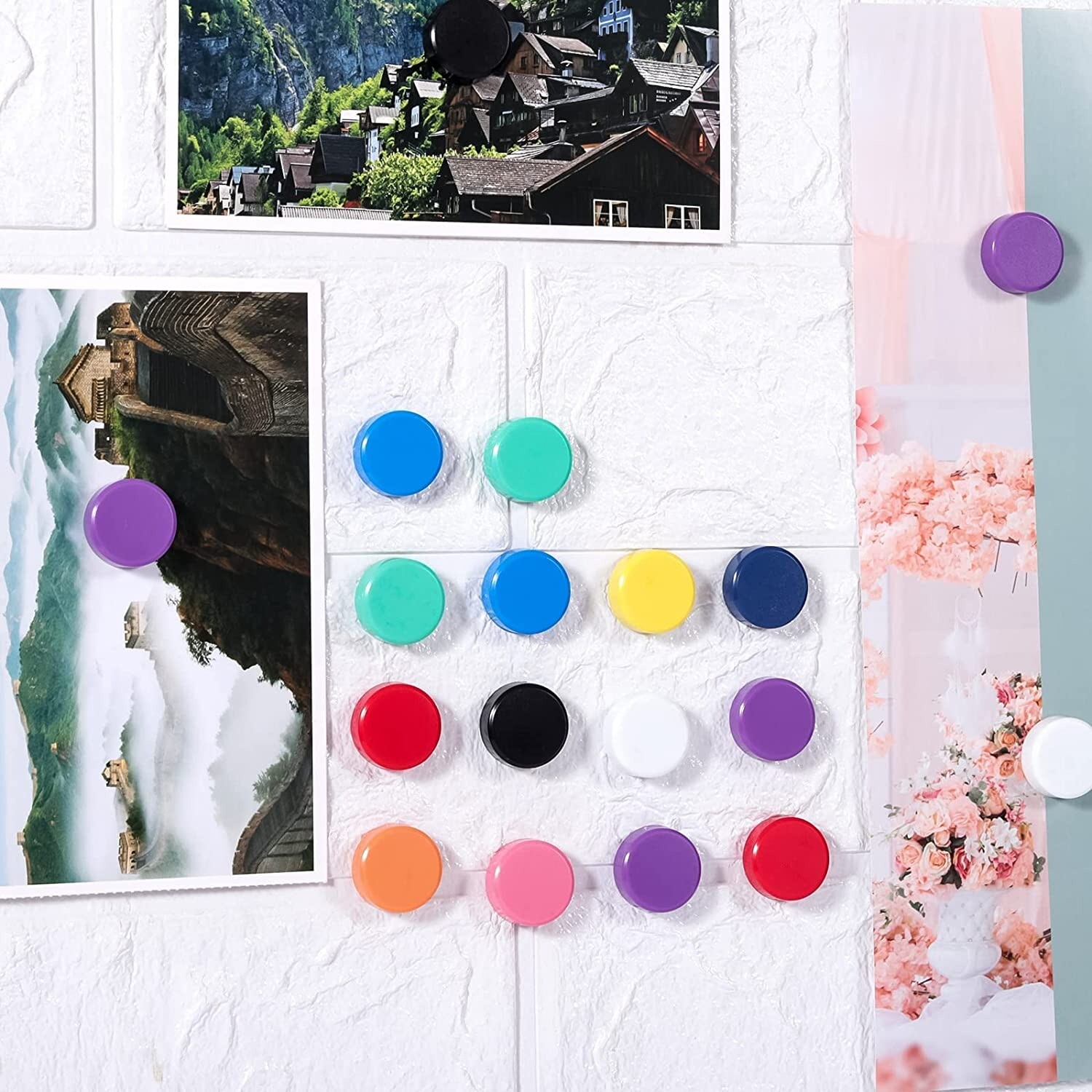 10 pcs Magnets Whiteboards Strong Magnet Colorful Mini Small Magnets ...