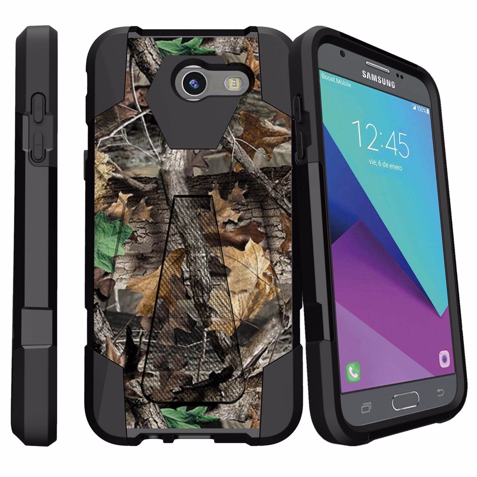 Rugged Case Cover for Samsung Galaxy J3 Emerge J3 2017 Sol 2 J3 Eclipse ...