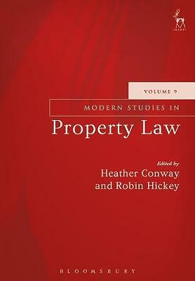 Modern Studies in Property Law - Volume 9 by Robin Hickey, Dr Heather ...