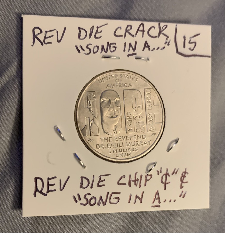 2024 P Murray "Hope" Quarter ERROR: In Cod We Trust, Die Chip, Die ...