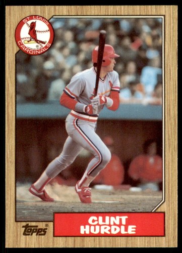 1987 Topps Tiffany Clint Hurdle Baseball Cards #317 | eBay