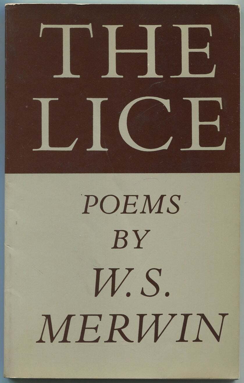 W S MERWIN / The Lice 1969 | eBay
