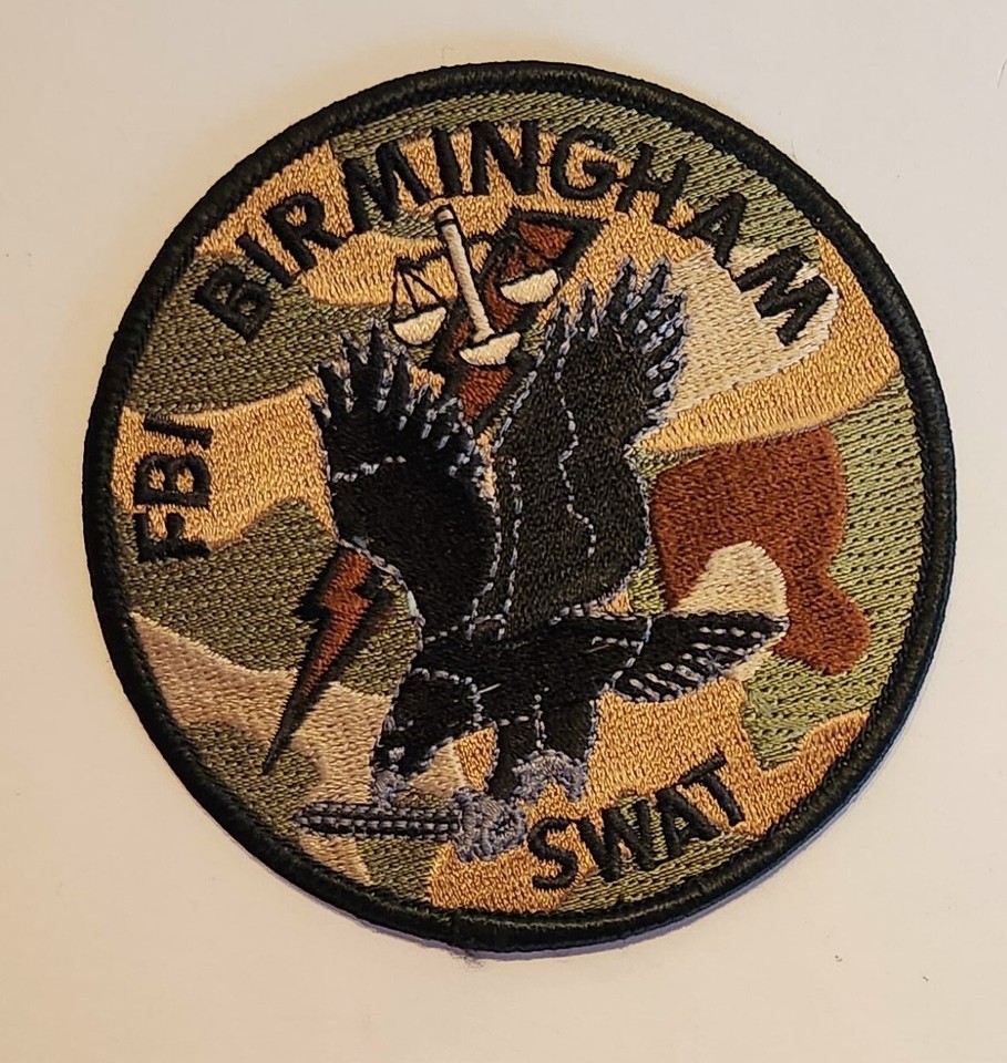 FBI US DOJ Justice State JTTF SWAT Federal Police Patch U Pick Choose ...