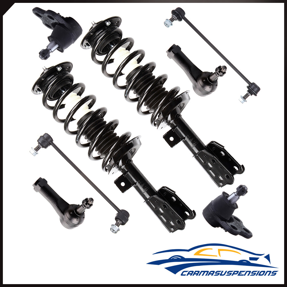 For 2006 PONTIAC TORRENT Front Quick Struts Sway Bars Outer Tie Rods ...