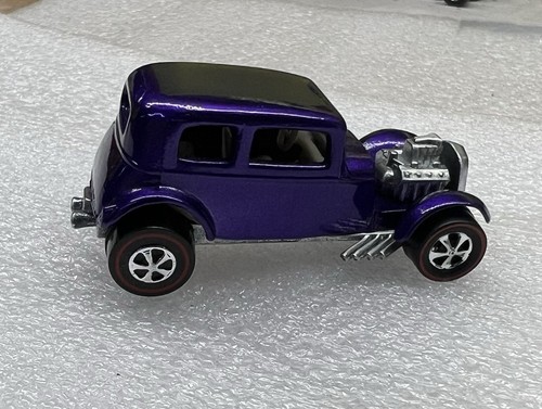 Hot Wheels Redlines *RESTORED* Classic ‘32 Ford Vicky Spectraflame ...