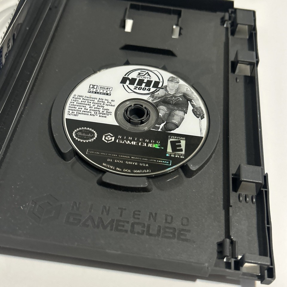 Rare NHL 2004 Nintendo GameCube Joe Sakic Alternate Cover Cib w/ French ...