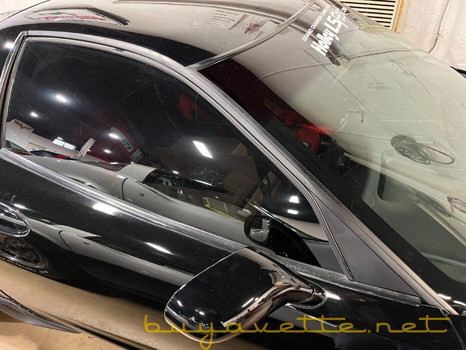 1999-2004 C5 Corvette FRC/Z06 Hardtop Windshield Side Reveal Moldings ...