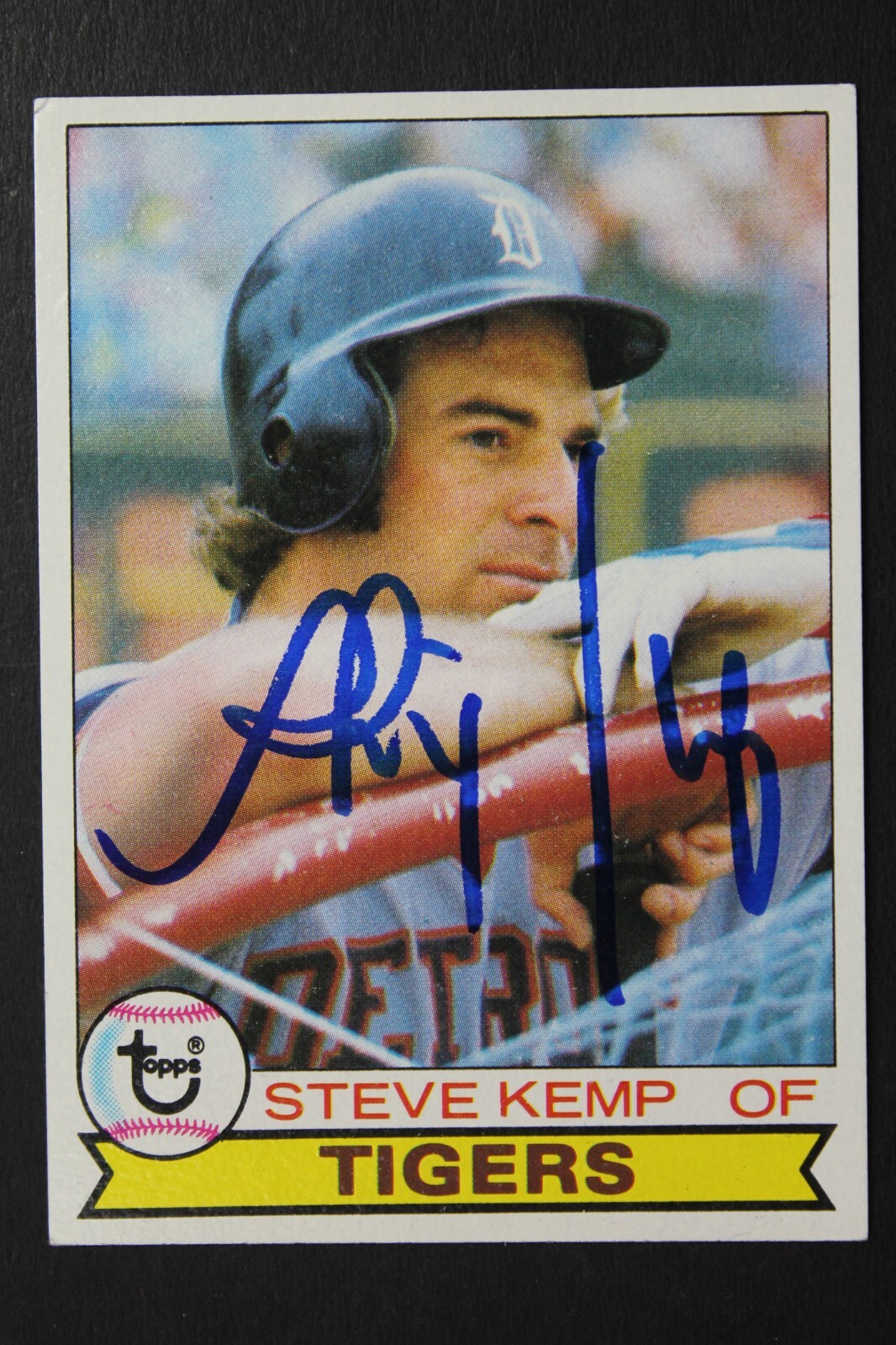 Steve Kemp Detroit Tigers Autographed Signed 1979 Topps Baseball Card ...