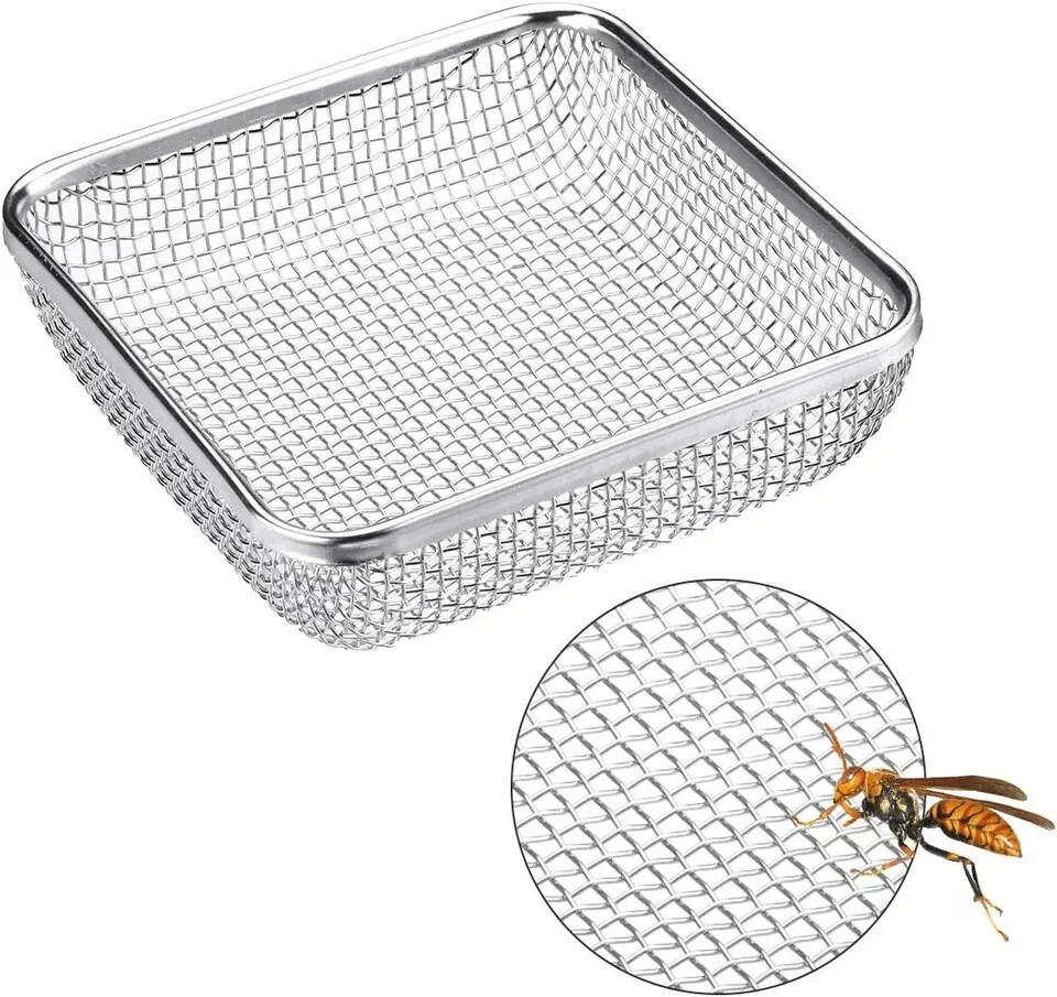 RV Furnace Vent Screen, Flying Insect Bug Cover Camper Heater Exhaust ...