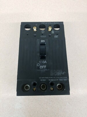 GE General Electric TQD32150 Circuit Breaker 150 Amp 3 Pole 240 Vac | eBay