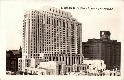 Chicago, IL Chicago Daily News & Butler Brothers Building RPPC 1930 ...