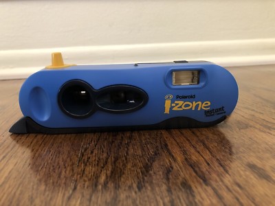 Polaroid i-Zone Instant Film Pocket Camera Blue Yellow | eBay UK